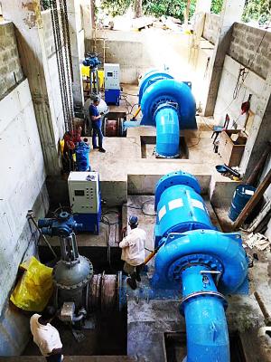 China Anpasste Farbwasserturbine 200kw-20mw Leistungsausgabe Luft/Wasserkühlung zu verkaufen