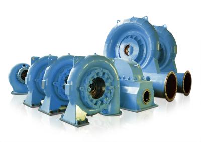 China Vertikaler/horizontal Bürstenloser Wasserturbinengenerator mit einer Geschwindigkeit von 450-1000 Rpm und hoher Effizienz zu verkaufen