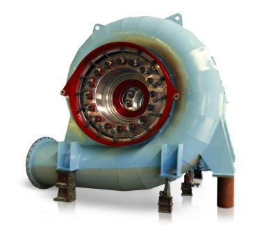 China Strom-Wasserturbinengenerator für den Außenbetrieb 200kw-20mw Ausgang 220V-690V Nennspannung zu verkaufen