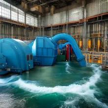 China Water Turbine Generator Air/Water Cooling 50Hz/60Hz Frequency For Vertical/Horizontal Installation for sale