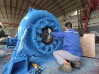 China Customized Brushless Water Turbine Generator with Automatic Control for Vertical Installation for sale