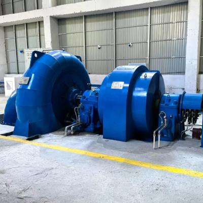 China 200kw-20mw Water Turbine Generator Brushless Excitation Vertical / Horizontal Installation for sale