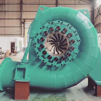 China Vertikaler/horizontal Bürstenloser 50Hz/60Hz-Wasserturbinengenerator mit automatischer Manualsteuerung zu verkaufen