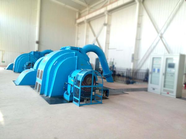 Quality Pelton Wheel Micro Hydro Generator / Small Water Turbine In Hydro Power Plant for sale