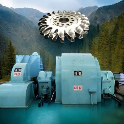 Cina 200 kW-20 MW Capacità Francis Turbine Generator / Kaplan Hydro Turbine per la generazione di energia avanzata in vendita