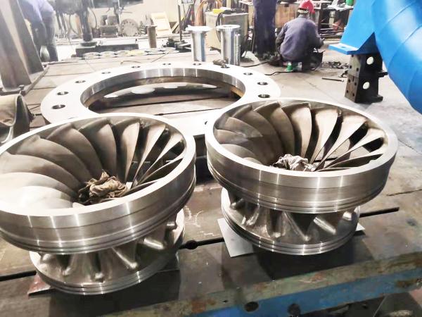 Quality Frequency Hydroturbine Generator 450-1000rpm Water Head Hydro Turbine Generator for sale
