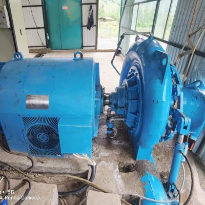 China 500-1000 RPM Water Head High Head Water Turbine for 50HZ/60HZ Power Generation for sale