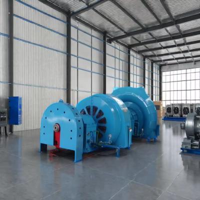 China Steel Hydro Turbine Generator 200kw-20mw Capacity 50HZ/60HZ Frequency for sale