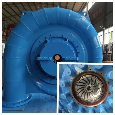 Quality Steel Hydro Turbine Brushless Excitation Generator Set For 5m-500m Water Head for sale