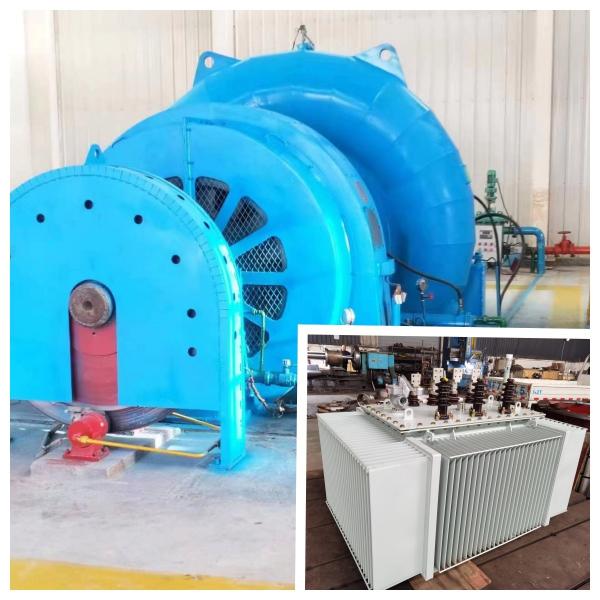 Quality Steel Hydro Turbine Brushless Excitation Generator Set For 5m-500m Water Head for sale