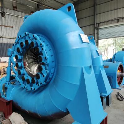 China Tailored Steel Stainless Steel Kaplan Turbine Generator Francis Hydro Turbine for sale