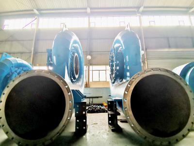 중국 4mW 용량 지속가능한 발전소용 프랜시스형 수력 터빈 판매용