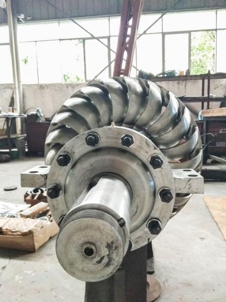 Quality Stainless steel 100kw-1000kw Hydro Turbine Runner / Turgo Turbine Wheel for sale