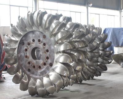 China 6 Nozzle 1300m Pelton Wheel Hydro Turbine Runner for sale