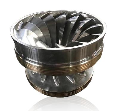 Quality Stainless Steel Turbine Wheel Factory Stock Customized Micro Francis Runner for sale
