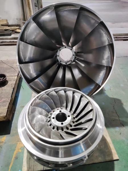 Quality Stainless Steel Turbine Wheel Factory Stock Customized Micro Francis Runner for sale