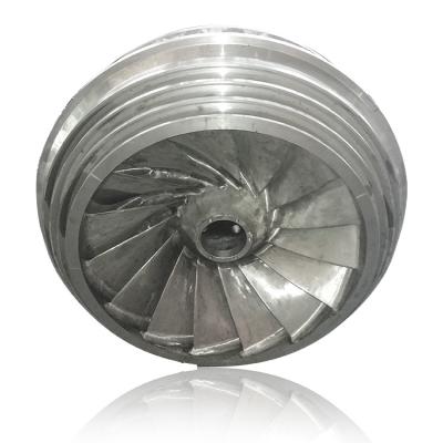 China Custom Stainless Steel Hydro Turbine Runner Blades Adjustable Angle And Speed for sale