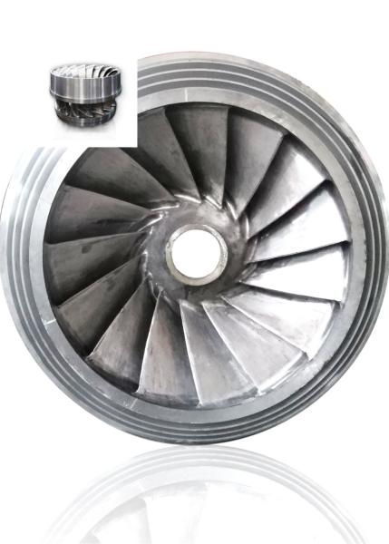 Quality Customized Fixed Welded Blade Angle Hydro Turbine Runner With Surface Treatment for sale