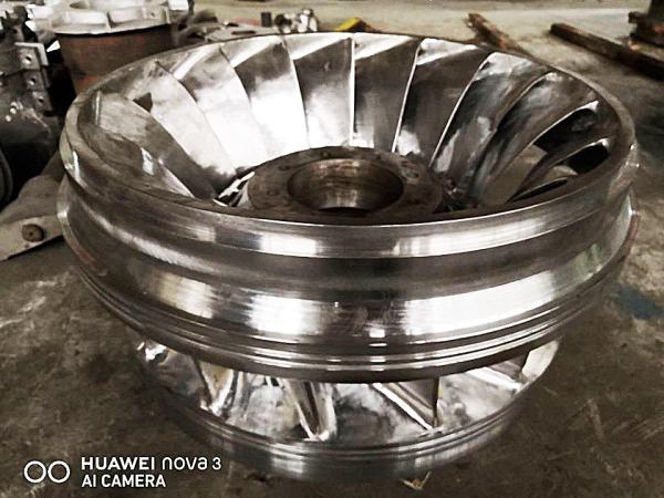Quality Customized Fixed Welded Blade Angle Hydro Turbine Runner With Surface Treatment for sale