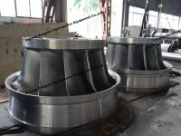 China Customized Fixed Welded Blade Angle Hydro Turbine Runner With Surface Treatment for sale
