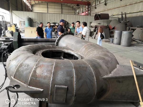 Quality 50Hz/60Hz Frequency Hydro Turbine Runner with Customized Blade Length for sale
