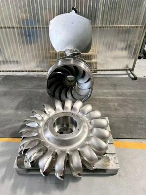 China Francis Runner  Blade Angle Hydroelectric Turbine For And Inlet Pressure Of 10 MPa for sale