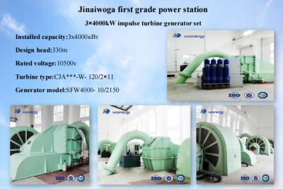 中国 耐久性があり 環境に優しい再生可能エネルギー用水力発電設備 販売のため