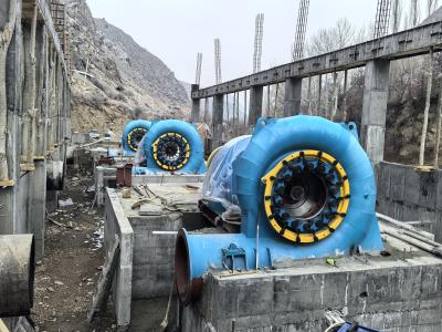 China 150 RPM-1000 RPM snelheidsbereik Waterturbinegenerator Lage geluidsniveau ≤80dB en lange levensduur Meer dan 30 jaar Te koop