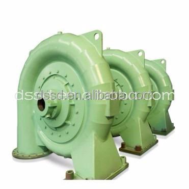 중국 66kv 출력 전압용 직결식 리그 연결 방식 고낙차 수력 터빈 판매용