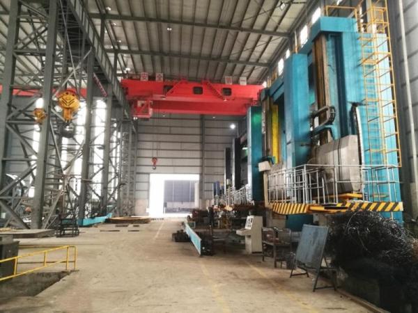Quality 22.5m Overhead Bridge Crane with Electric Hoist and Dual Control for sale