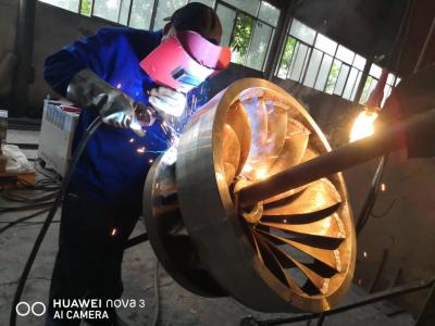 China Stainless Steel Hydro Turbine Runner with 1-100 MW Rated Power and Customized Blade Width for Renewable Energy Projects for sale
