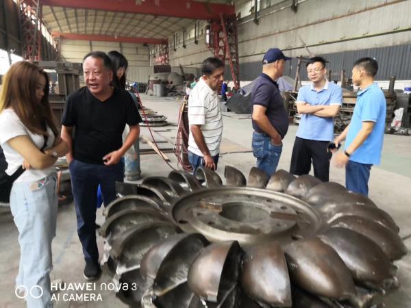 Quality Customized Hydro Turbine Runner with 1-100 MW Rated Power and 0.5-5 Meters Inlet for sale