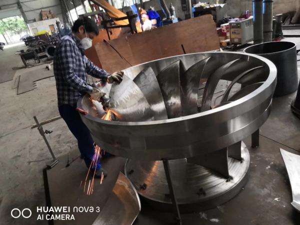 Quality Customized Hydro Turbine Runner with 1-100 MW Rated Power and 0.5-5 Meters Inlet for sale