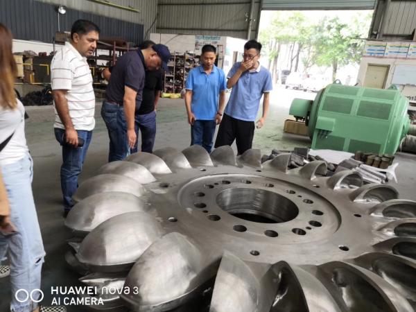 Quality Customized Hydro Turbine Runner with 1-100 MW Rated Power and 0.5-5 Meters Inlet for sale
