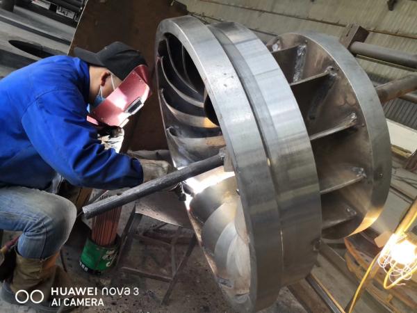 Quality Customized Hydro Turbine Runner with 1-100 MW Rated Power and 0.5-5 Meters Inlet for sale