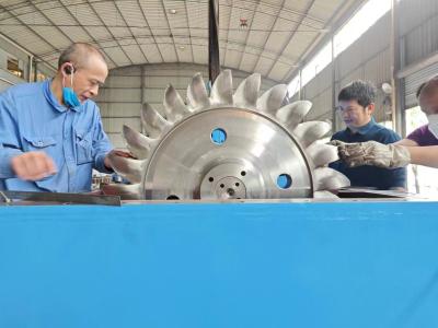 China Hydro Turbine Runner with 10 MPa Inlet Pressure, 1 Year Warranty, and Rated Power 300kw-10 MW for Efficient Energy Generation for sale