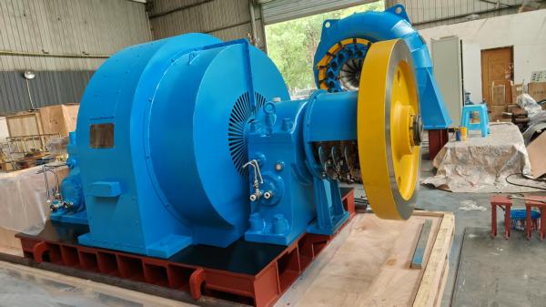 Quality Francis Turbine Generator with 100kw-20mw Power Range Customized Color and 4.3 for sale