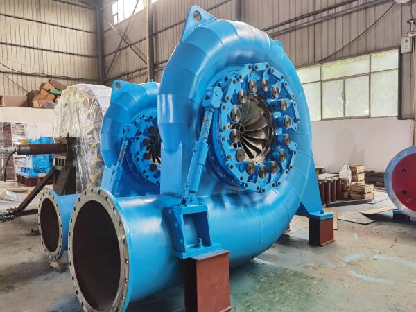 Quality Customizable OEM Francis Turbine Generator with 4.3-18.2m3/s Discharge and 40-50 for sale