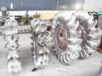 China Hydro Turbine Runner 92% High Efficiency Customized Blade Configuration 10 MPa for sale