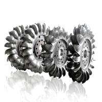China Hydro Turbine Runner 92% High Efficiency Customized Blade Configuration 10 MPa for sale