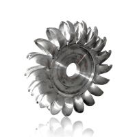 China Hydro Turbine Runner 92% High Efficiency Customized Blade Configuration 10 MPa for sale