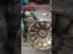 ミニ水力水力タービンのためのフランシスタービンホイールランナー