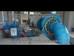 Custom Water Turbine Generator Indoor/Outdoor Cooling Method 220V-690V 200kw-20mw 300-3000rpm