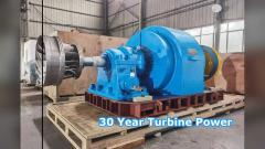 Francis Turbine Generator 30-50 Year Lifespan Hydropower