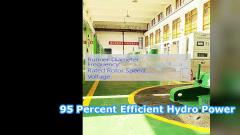 High Efficiency Kaplan Hydro Turbine Generator 95 Percent