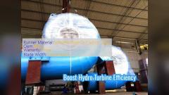 Custom Hydro Turbine Runner  to 0 MW Power Solutions