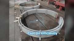 Oil Cooler 0-80C Max Heat Dissipation 10-100 Kg