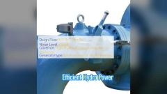Turgo Turbine Generator High Efficiency Power Solutions