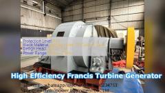High Efficiency Francis Turbine Generator 300KW to 20MW