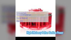 Efficient Pelton Turbine Generator for Hydroelectric Power